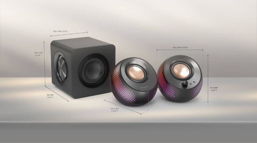 ลำโพง Creative Pebble X Plus Computer Speaker
